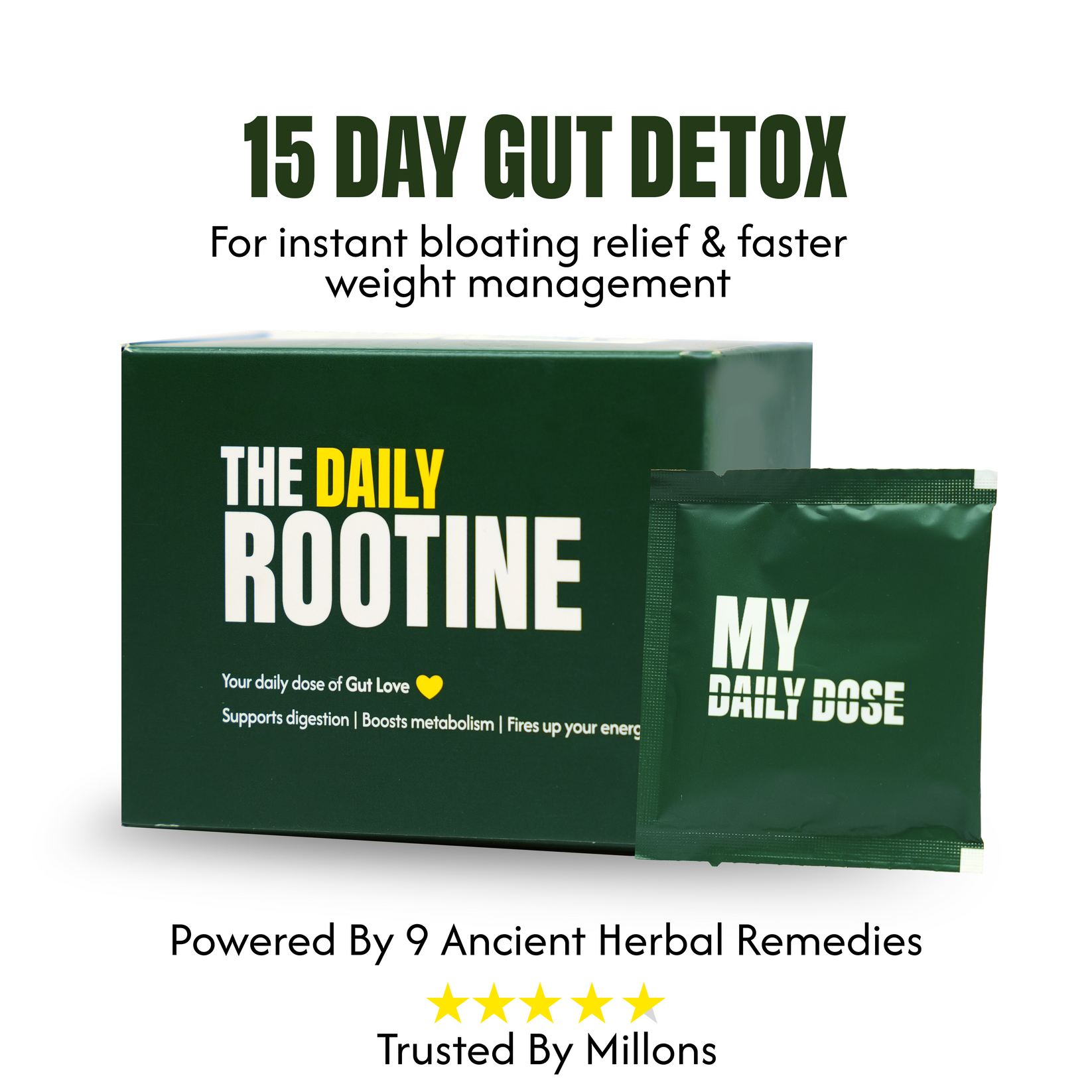 15-Day Intense Gut Cleaner – the daily rootine